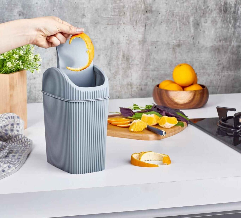 Deco Mini Dustbin 6 Ltrs Plastic Turkish - Baig Store - Home Décor
